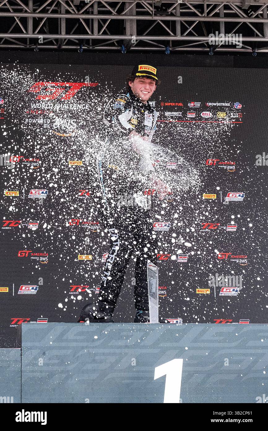 April 27, 2025: Justin Rothberg (29) in the BMW M4 GT3 EVO with Turner ...