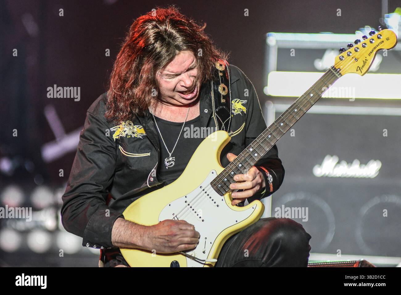 Buenos Aires (26th Apr 2025). Swedish heavy metal legends Europe (John ...