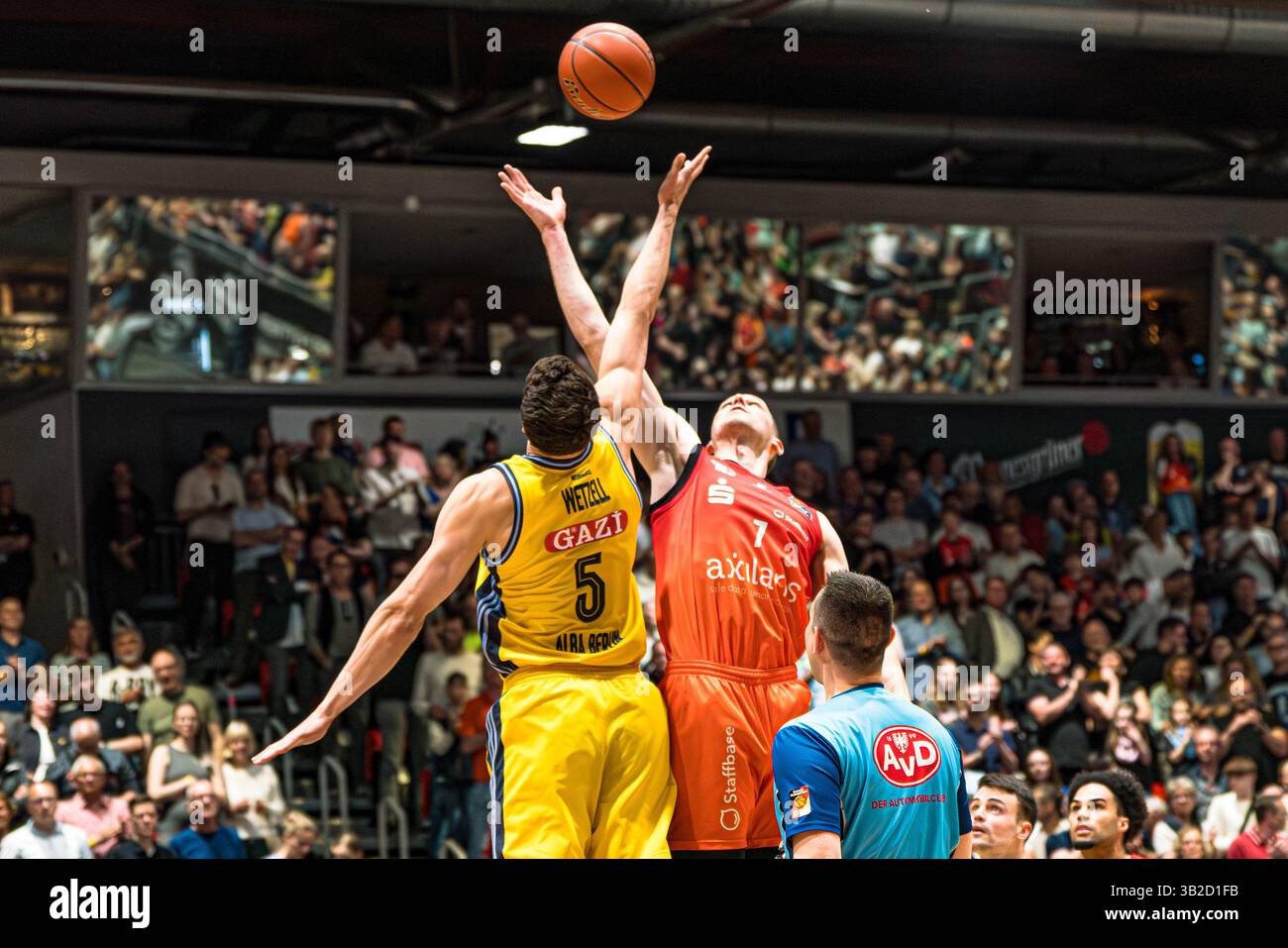 Chemnitz, Deutschland 27. April 2025: 1.BBL - 2024/2025 - Niners ...