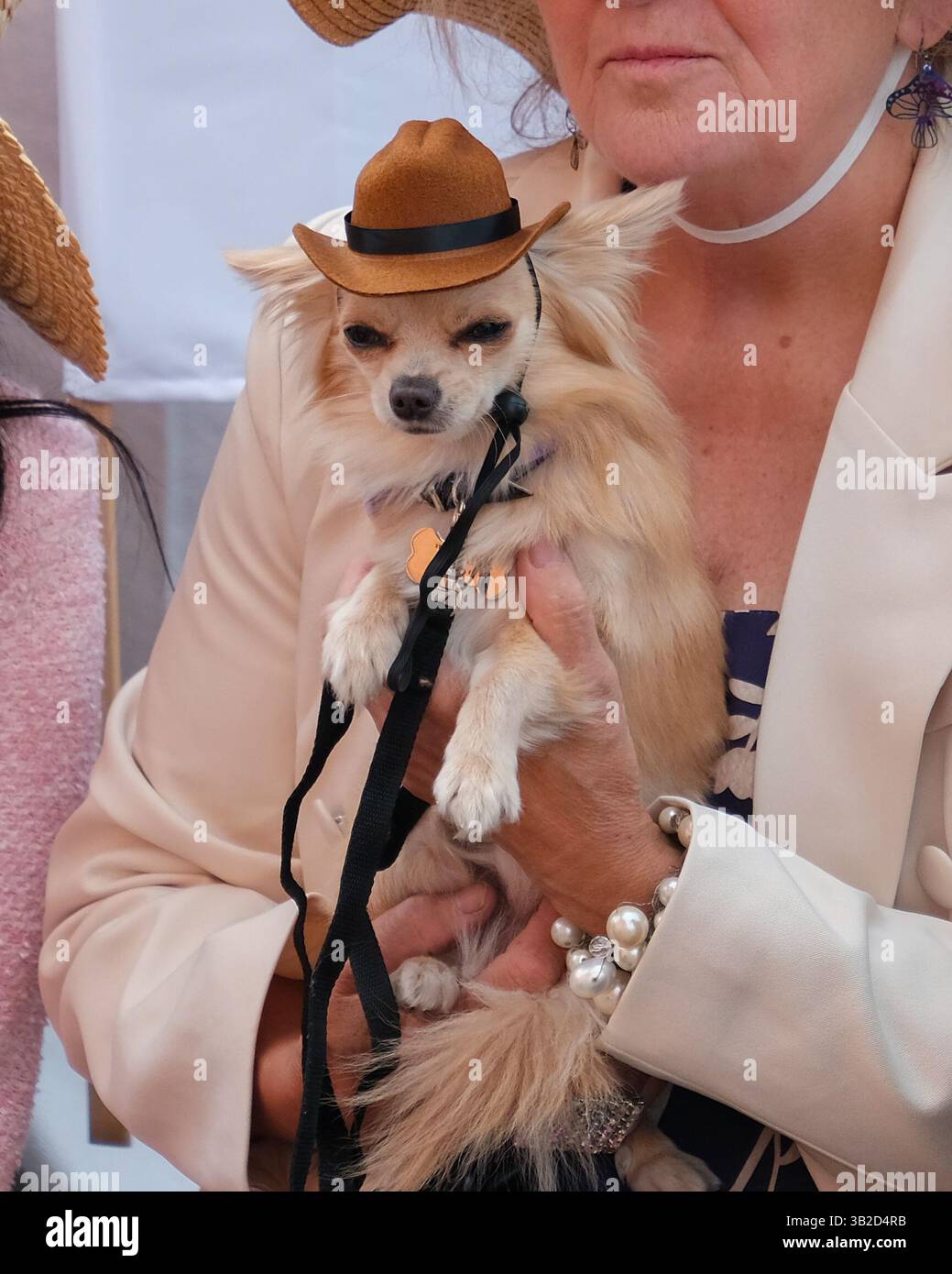 London, UK. 27th April, 2025. Milliners, designers, and hat-wearers ...