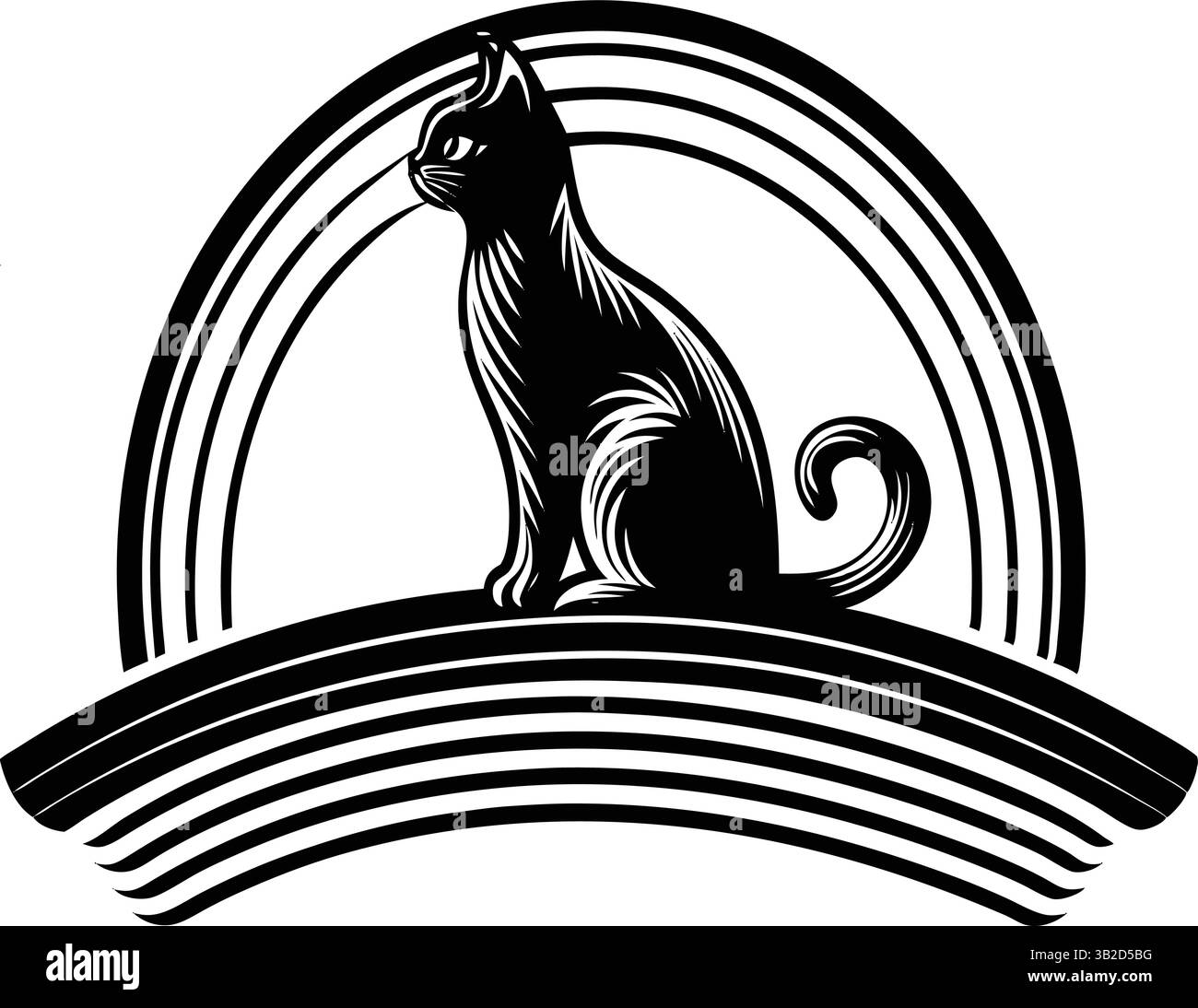 Printable rainbow Black and White Stock Photos & Images - Alamy