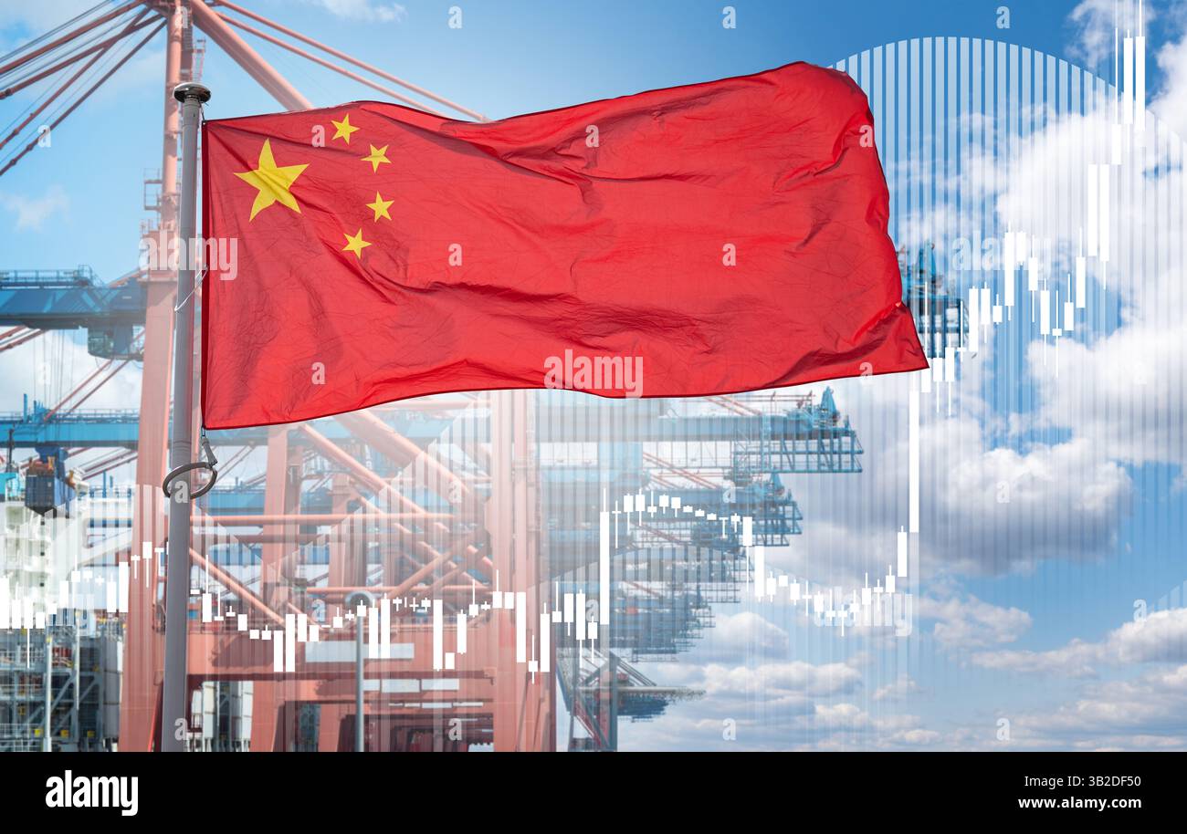 Chinese american tariff war hi-res stock photography and images - Alamy