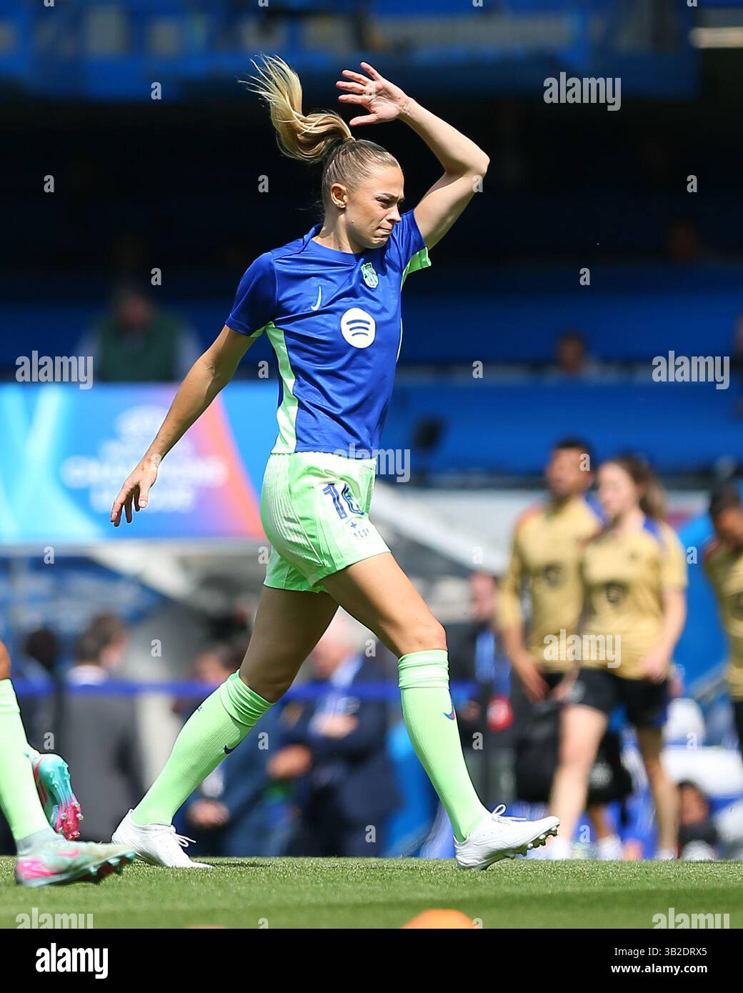 London, United Kingdom. 27 April, 2025. Fridolina Rolfö of Barcelona ...