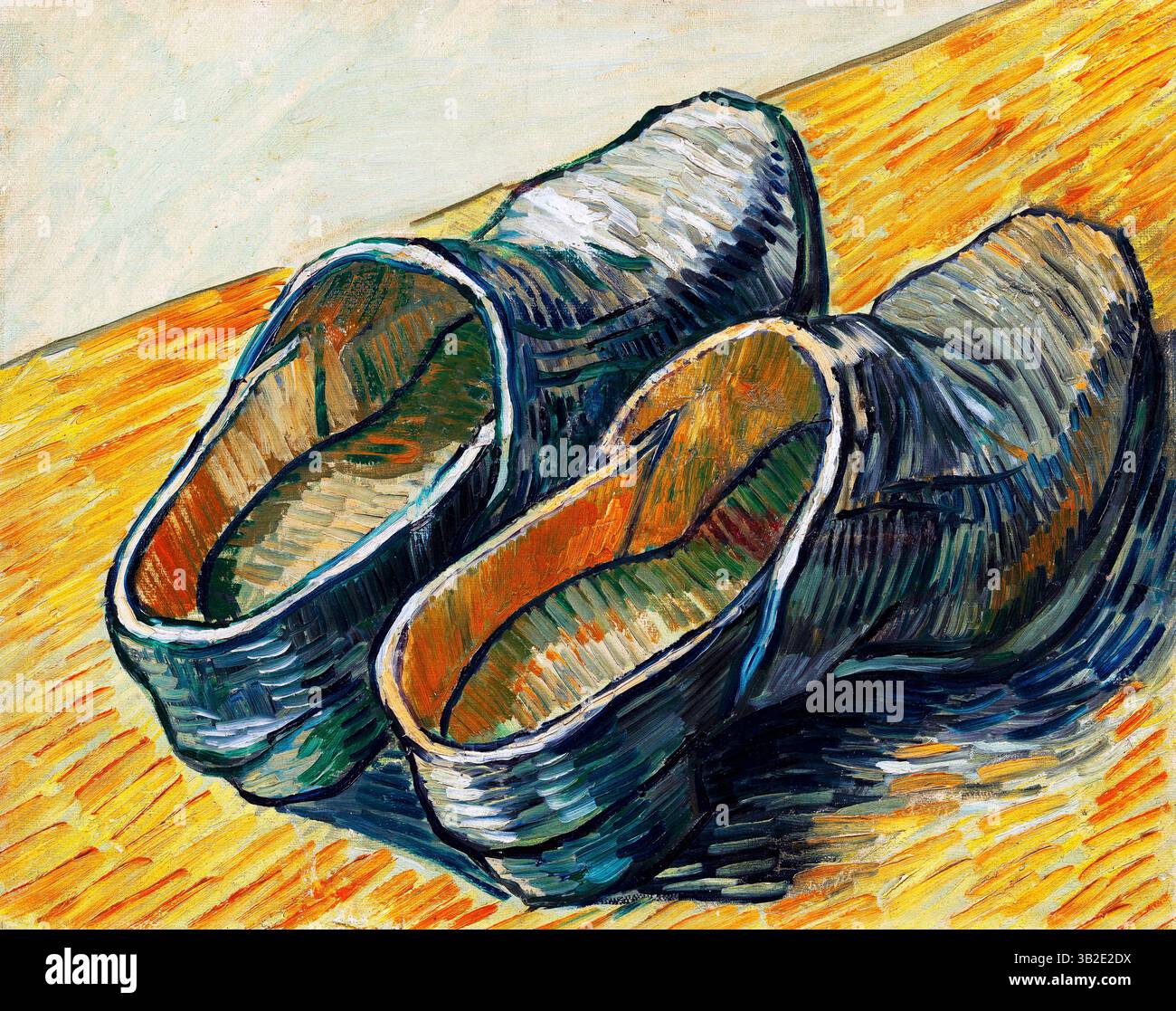 A Pair of Leather Clogs by Vincent van Gogh - High-Resolution Public ...