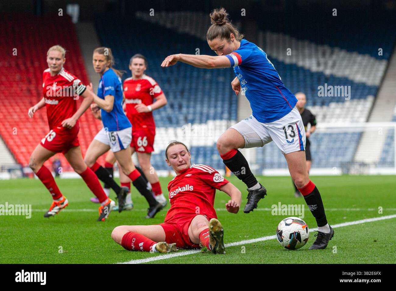 Glasgow, Scotland, UK. 27 April 2025, Glasgow, UK. Rangers played ...