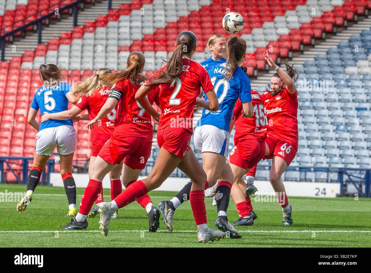 Glasgow, Scotland, UK. 27 April 2025, Glasgow, UK. Rangers played ...