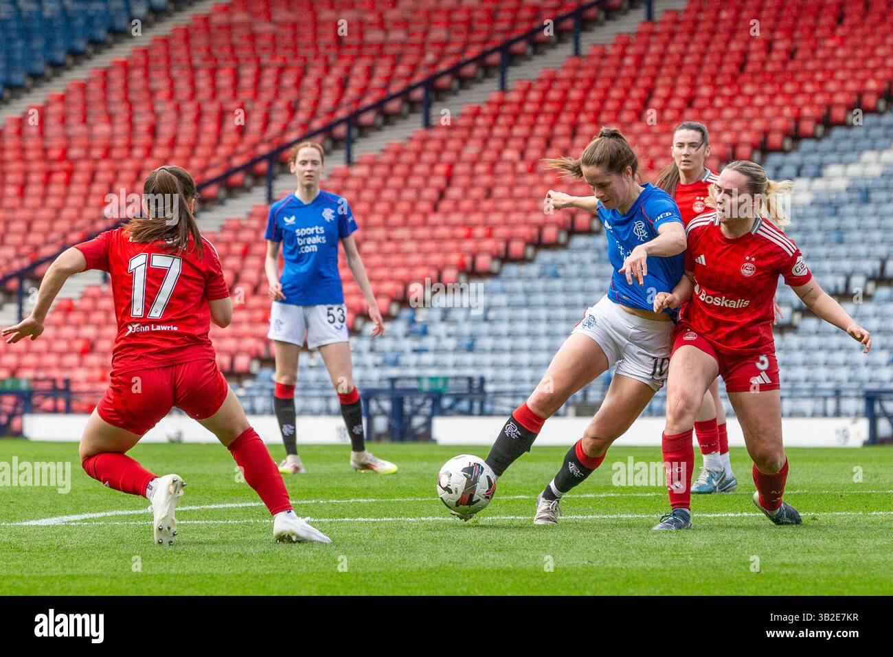 Glasgow, Scotland, UK. 27 April 2025, Glasgow, UK. Rangers played ...
