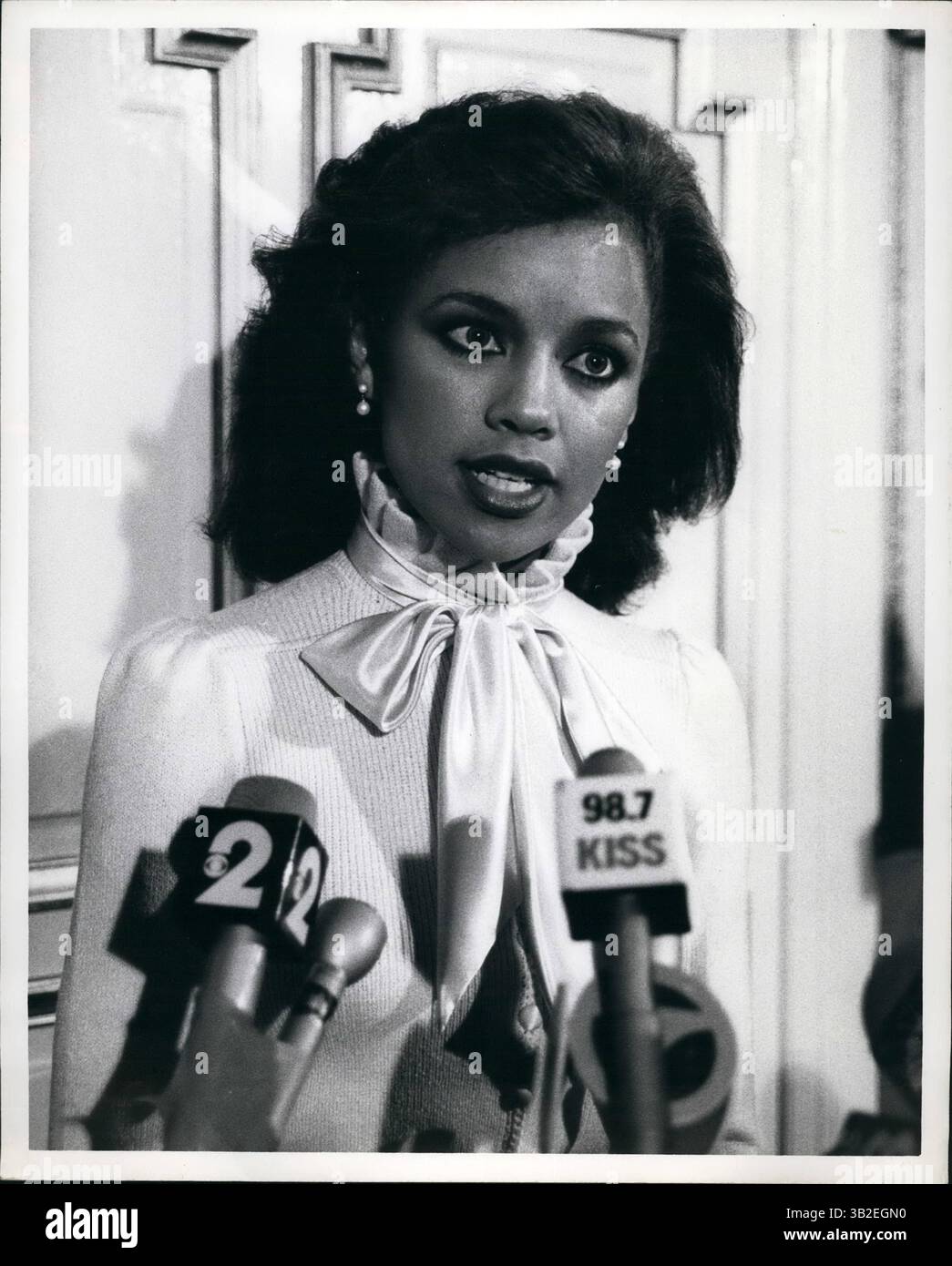 Feb. 29, 2012 - Vanessa Williams Becomes The First Black Miss America ...
