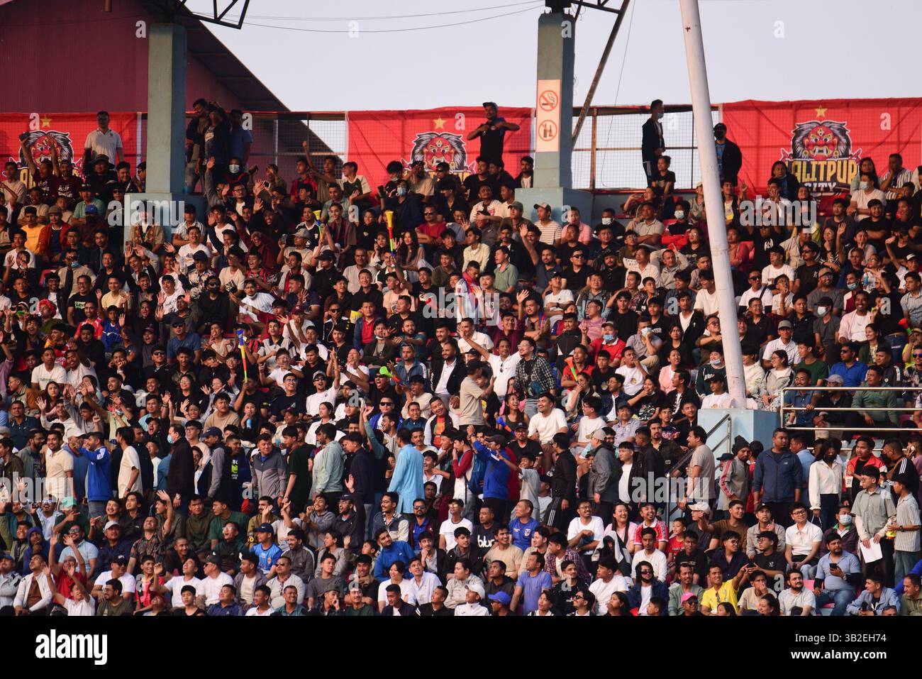 Kathmandu, Bagmati, Nepal. 26th Apr, 2025. A mass of audience attends ...