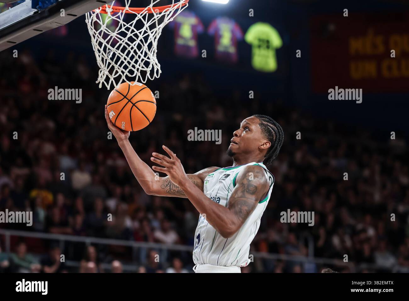 Tyson Carter of Unicaja in action during the Liga Endesa ACB, match ...