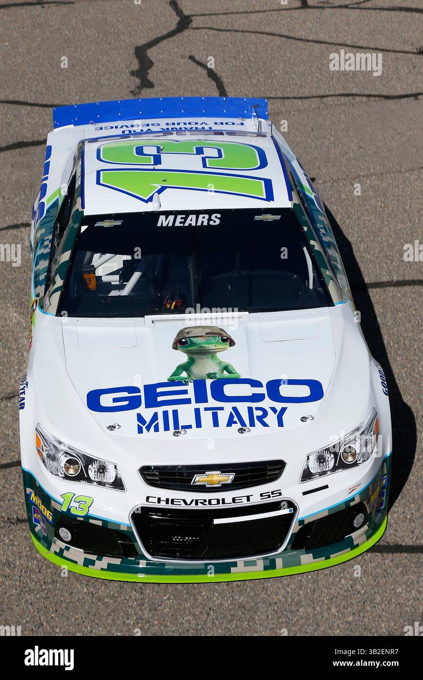Casey mears nascar 2015 hi-res stock photography and images - Alamy