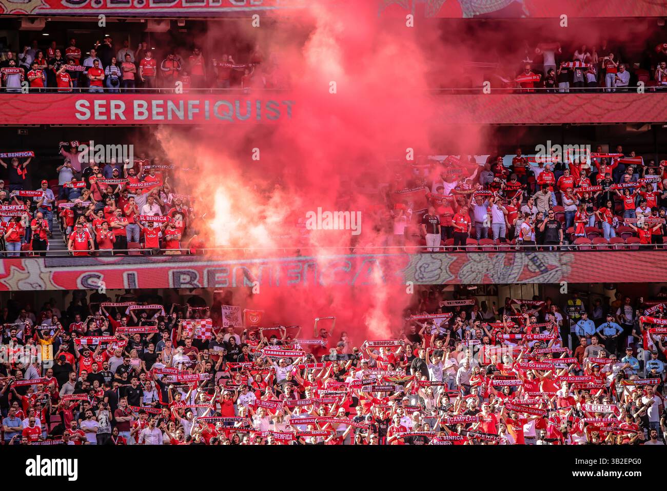 LISBON (PT), 27/04/2025 - Benfica faces AVS - Futebol SAD, BETCLIC ...