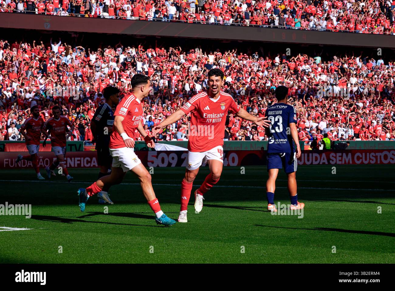 LISBON (PT), 27/04/2025 - Benfica faces AVS - Futebol SAD, BETCLIC ...
