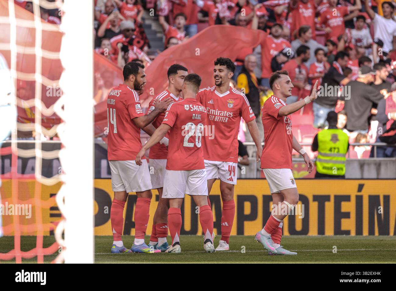 LISBON (PT), 27/04/2025 - Benfica faces AVS - Futebol SAD, BETCLIC ...