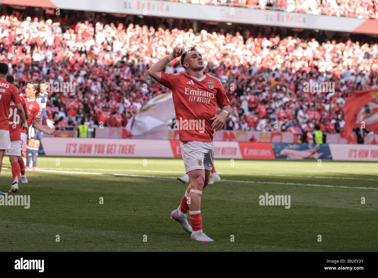 LISBON (PT), 27/04/2025 - Benfica faces AVS - Futebol SAD, BETCLIC ...