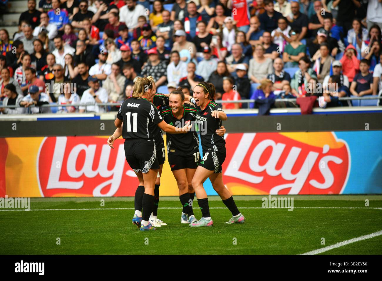 Katie McCabe of Arsenal after scoring during the UEFA Women's Champions ...