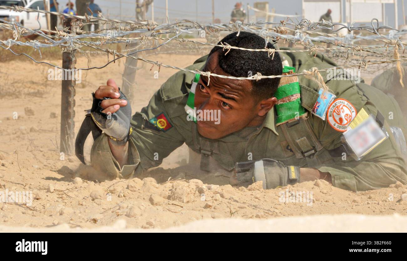 July 30, 2014 - El Gorah, Egypt - Soldiers from the 2nd Fiji Infantry ...