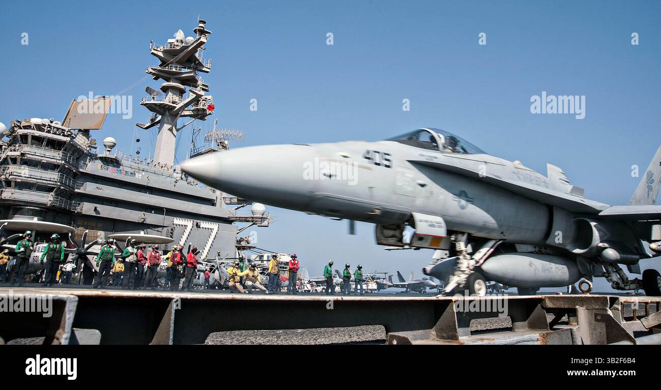Aug. 23, 2014 - Uss George H.W. Bush, United States of America - A U.S ...