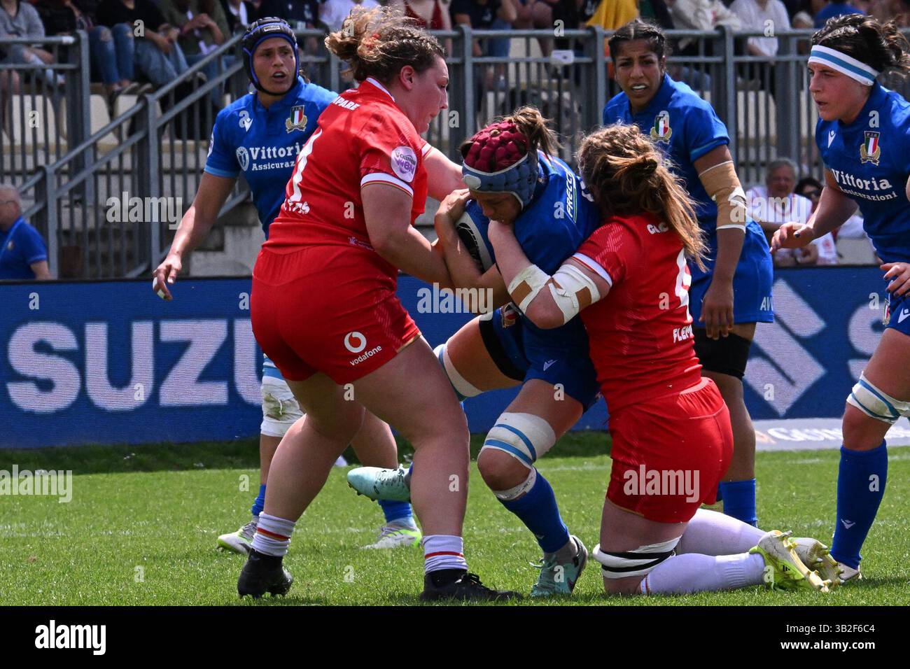 Parma, Italy. 27th Apr, 2025. Elisa GIORDANO ( Italy ) during the match ...