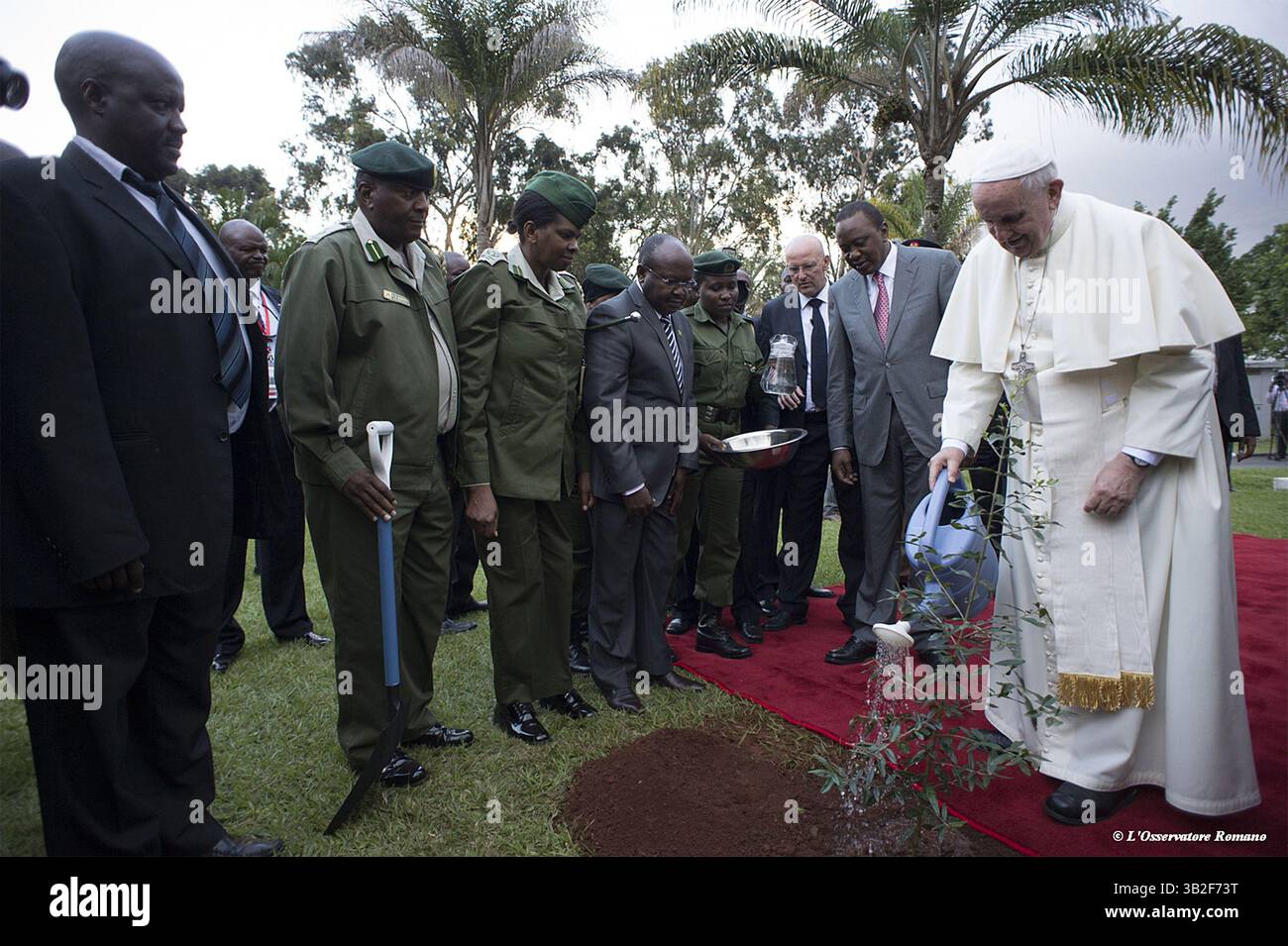 Pope francis watering hi-res stock photography and images - Alamy
