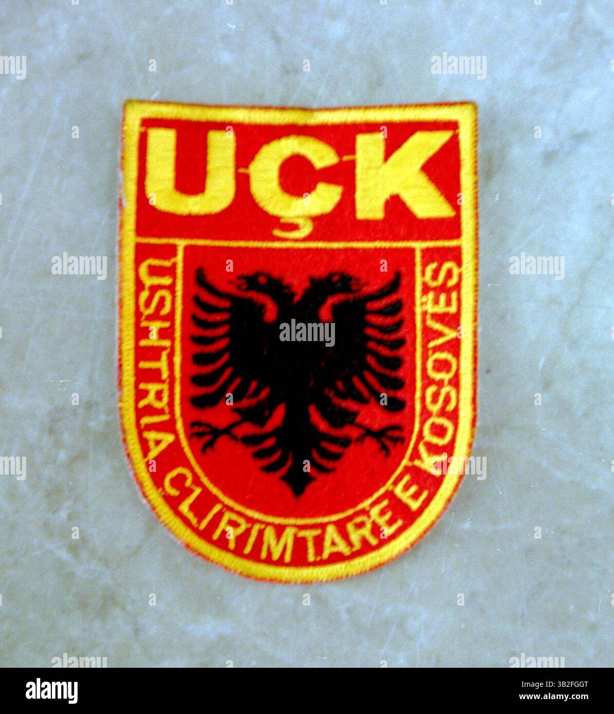 Feb 09, 1999; Kosovo; The official symbol of the KLA.. (Credit Image ...
