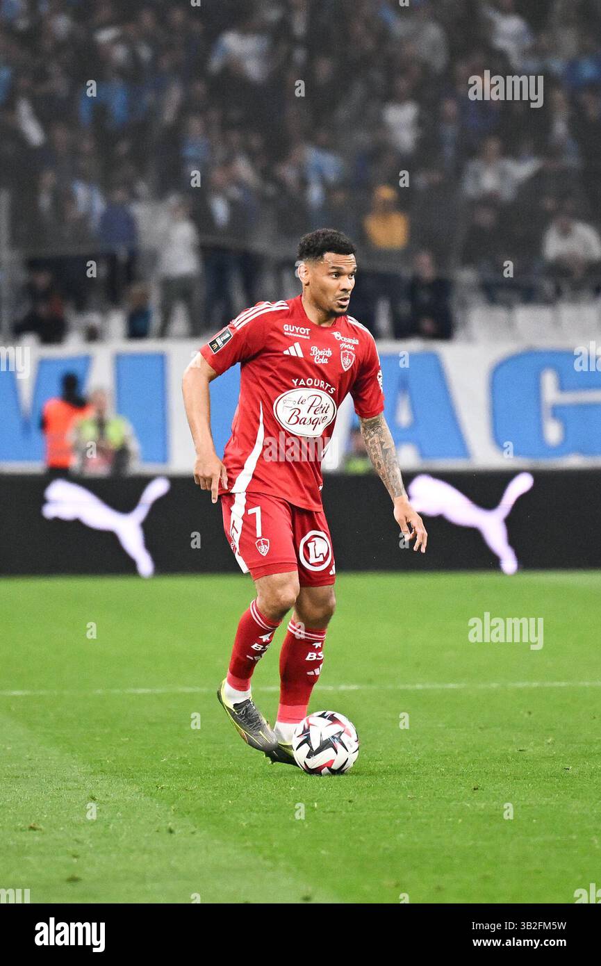 France. 27 April, 2025. 07 Kenny LALA (sb29) during the Ligue 1 ...