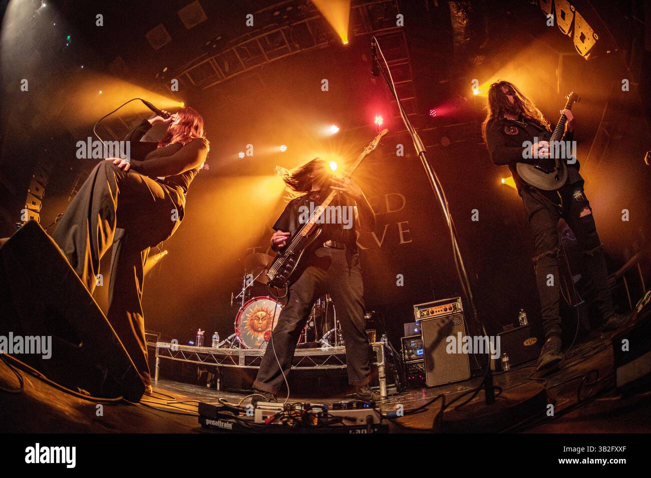 Emplioyed To Serve at O2 Academy Islington, 25th April 2025 Stock Photo ...