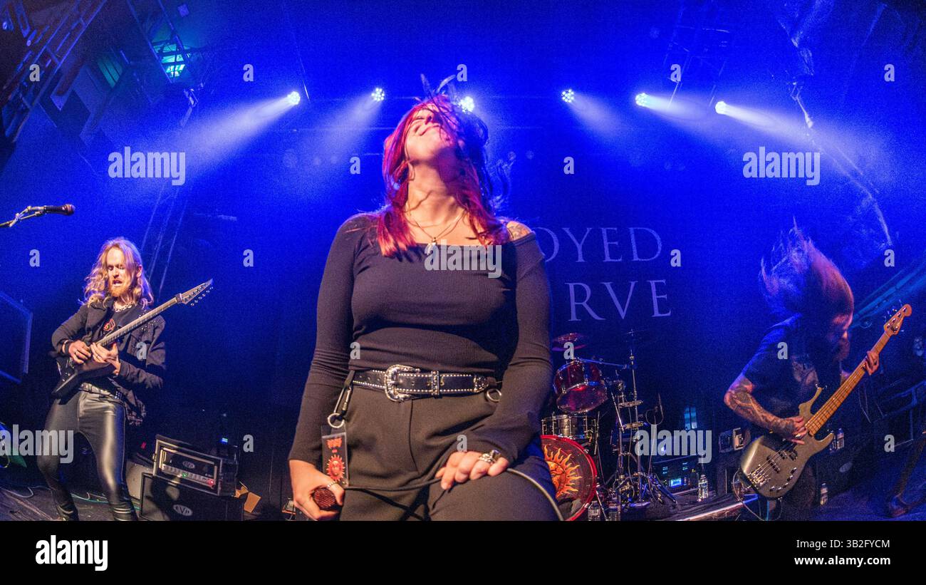 Emplioyed To Serve at O2 Academy Islington, 25th April 2025 Stock Photo ...