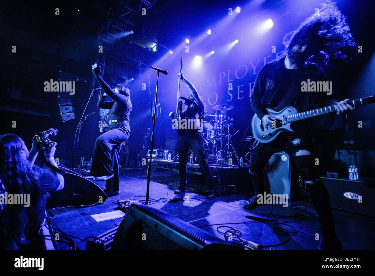 Emplioyed To Serve at O2 Academy Islington, 25th April 2025 Stock Photo ...