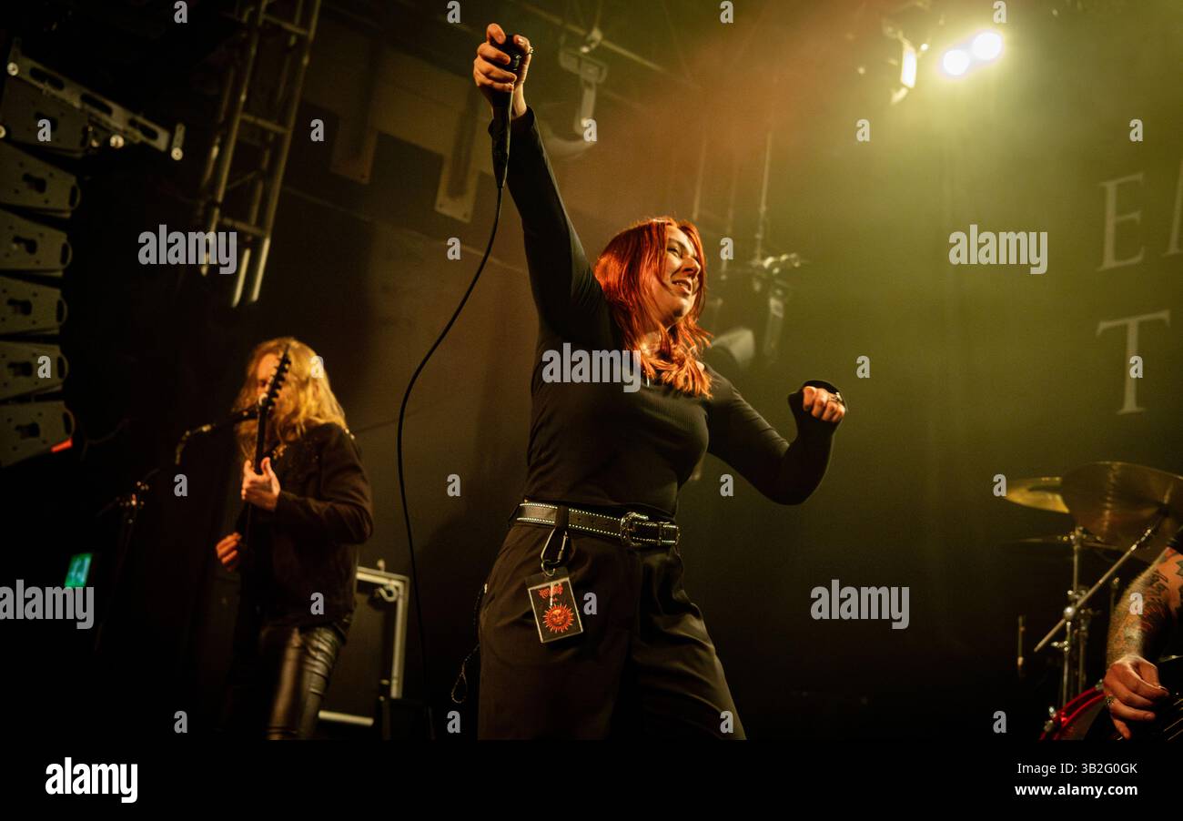 Emplioyed To Serve at O2 Academy Islington, 25th April 2025 Stock Photo ...