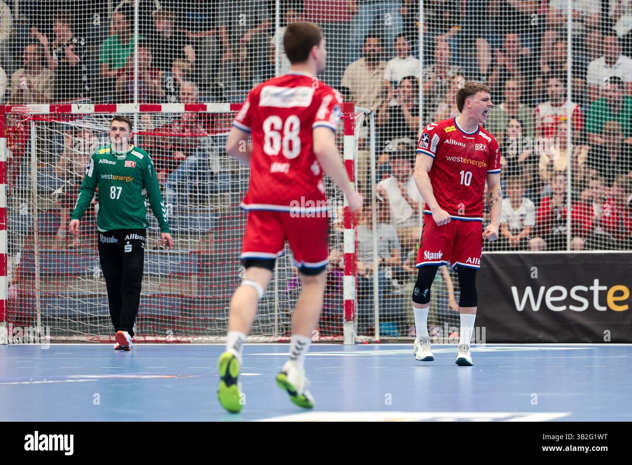 27.04.2025, 2. Handball Bundesliga, 29. Spieltag, TuSEM Essen - Dessau ...