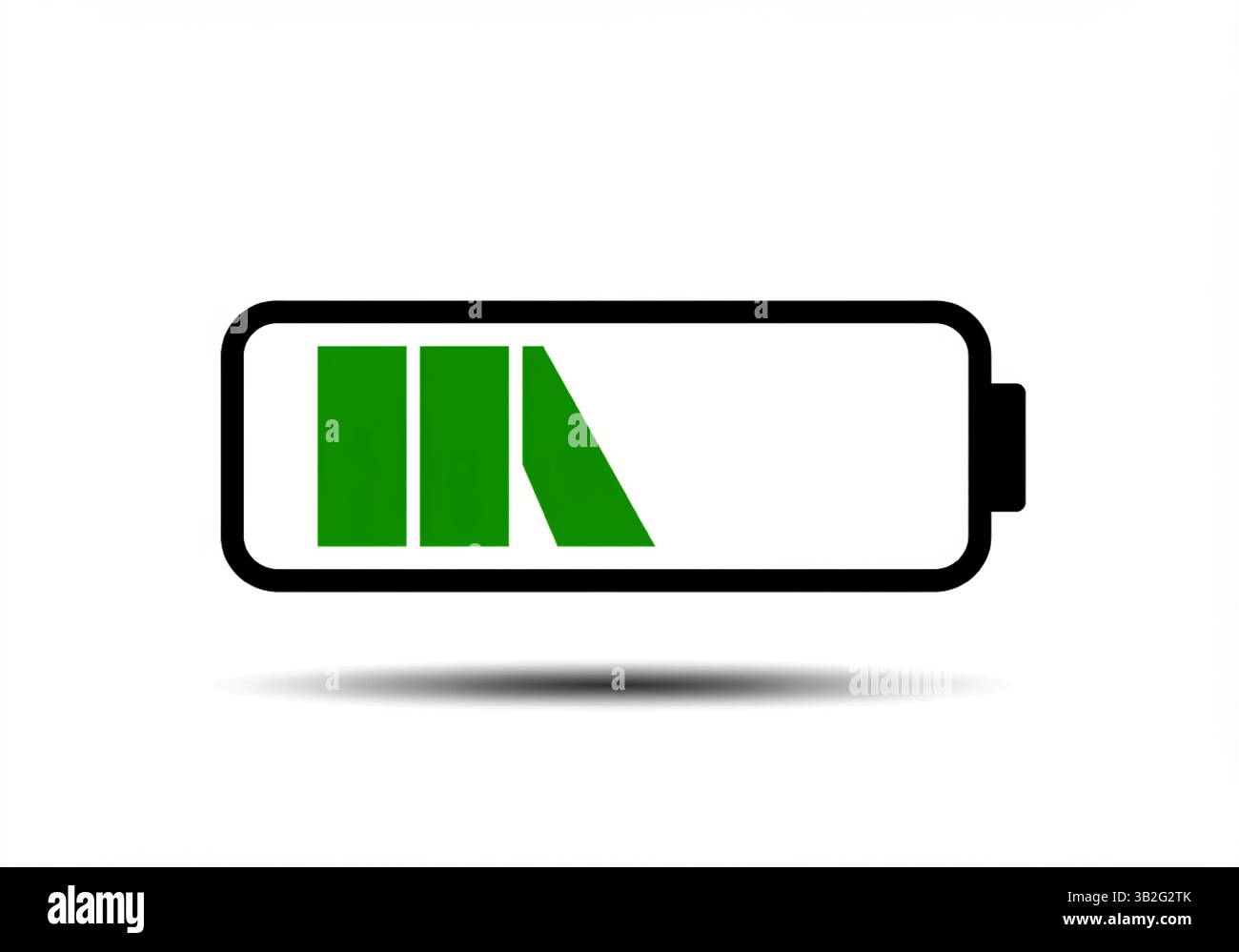 Black battery outline hi-res stock photography and images - Alamy