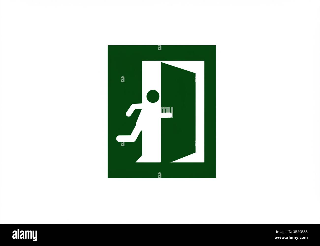 Minimalist emergency sign hi-res stock photography and images - Alamy