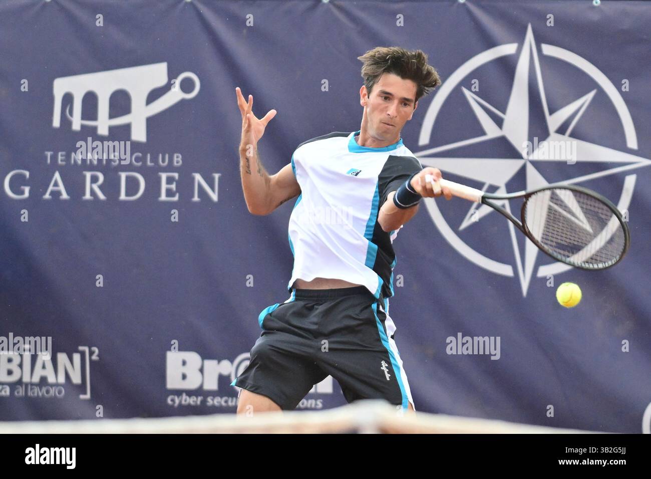 Rome, Italy. 27 April, 2025. Matteo Gigante (ITA) in action during the ...