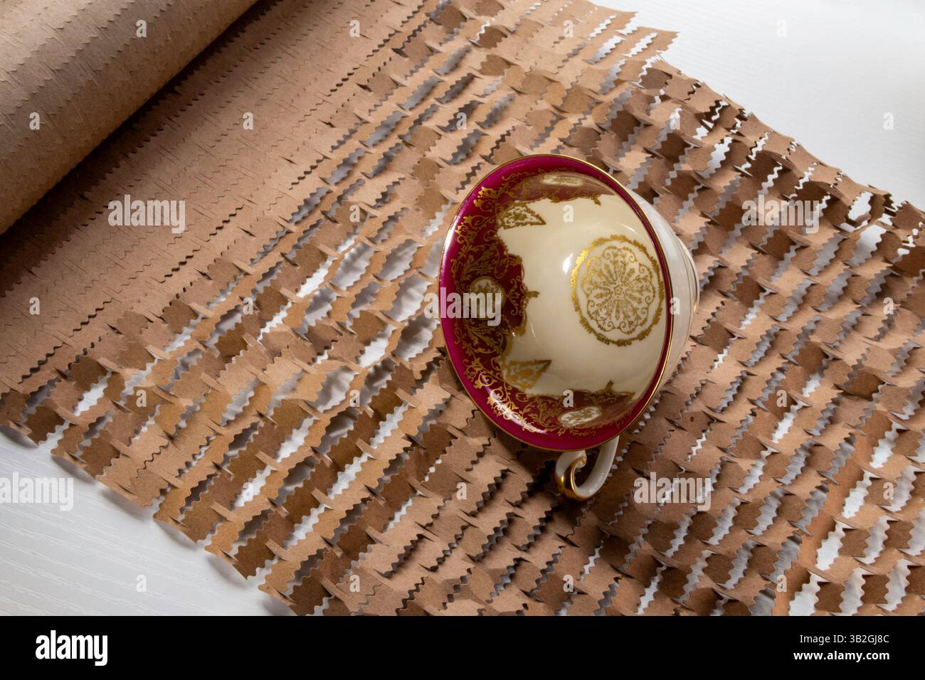 Scotch brand packing paper, "All Cushion No Plastic" is a recyclable ...