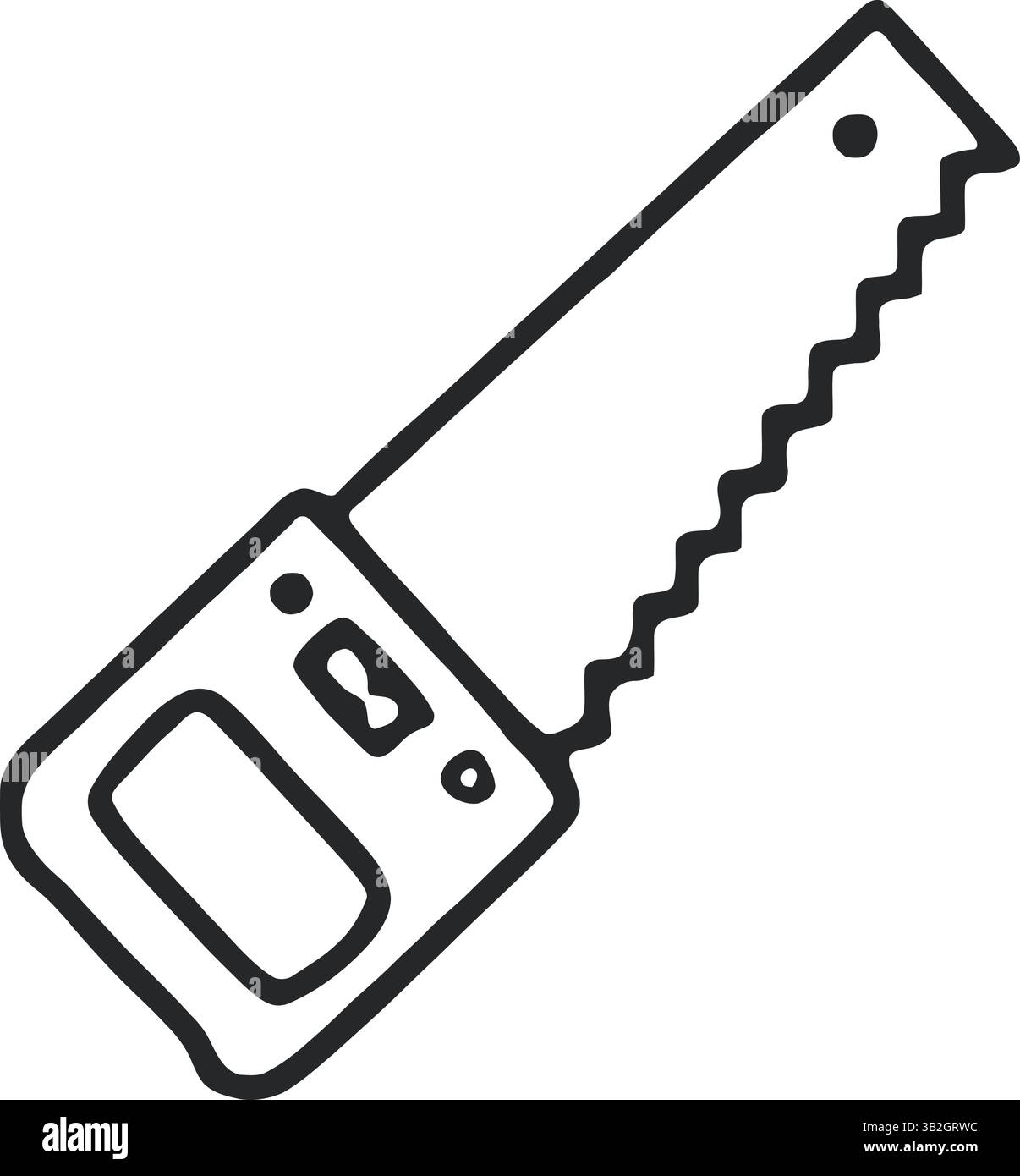 Saw teeth depiction hi-res stock photography and images - Alamy