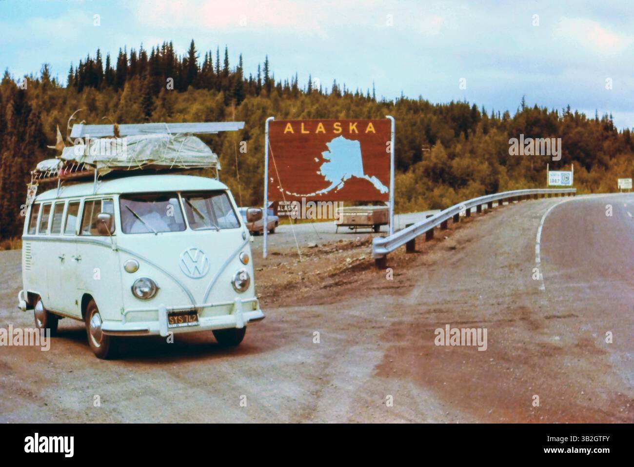 in July 1969 a family travelled from Southern California to Alaska in a ...