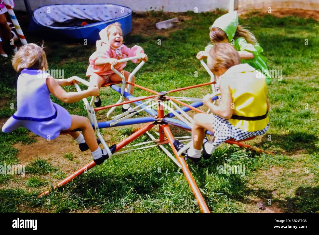 1960s kids play hi-res stock photography and images - Alamy