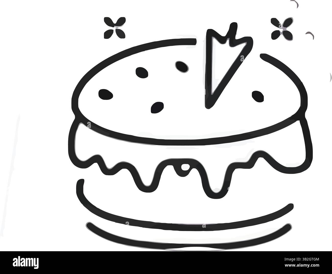 Party centerpiece drawing hi-res stock photography and images - Alamy