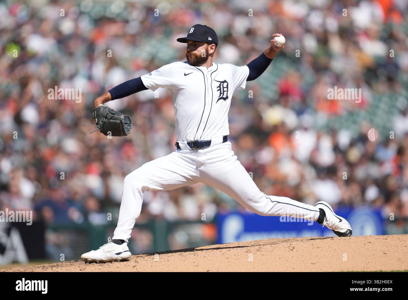 Detroit Tigers pitcher Sean Guenther throws against the Baltimore ...