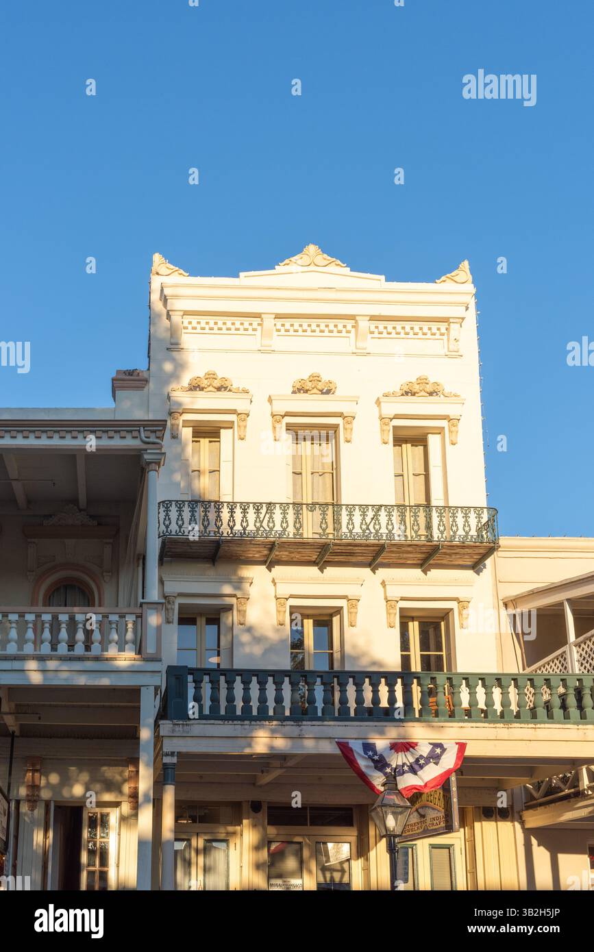 The historic Old Sacramento Waterfront, Sacramento, California Stock ...