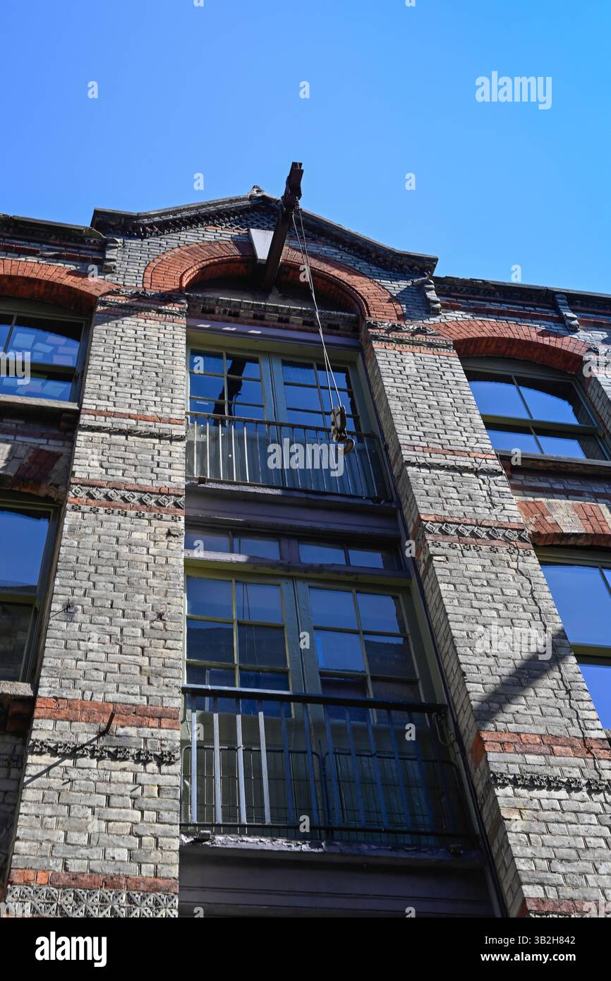 LONDON, UK - APRIL 06, 2025: Exterior of Charlotte House, a Victorian ...