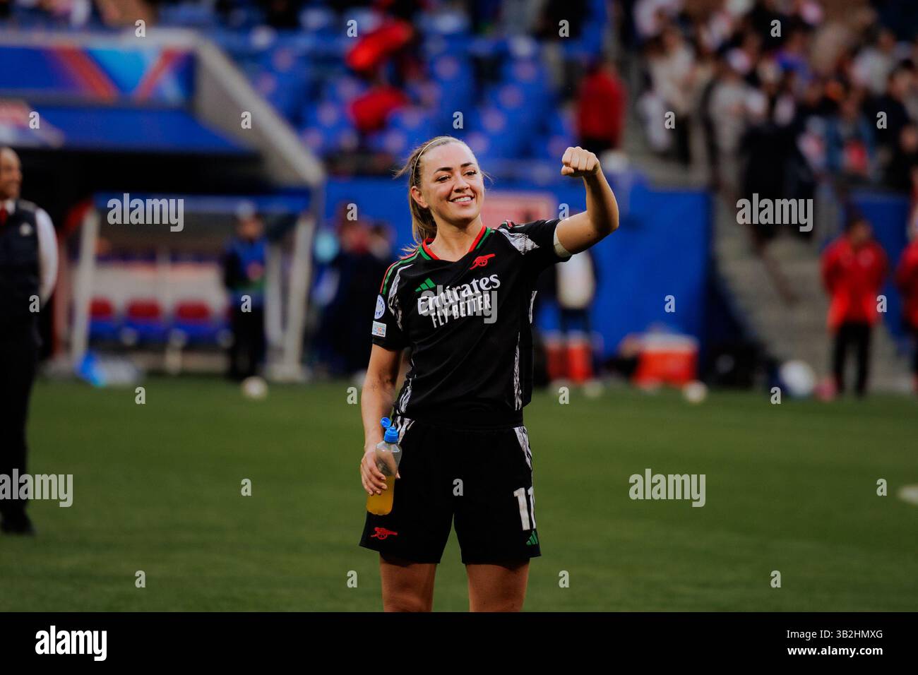 Lyon, France. 27th Apr, 2025. Lyon, France Katie McCabe (11 Arsenal ...