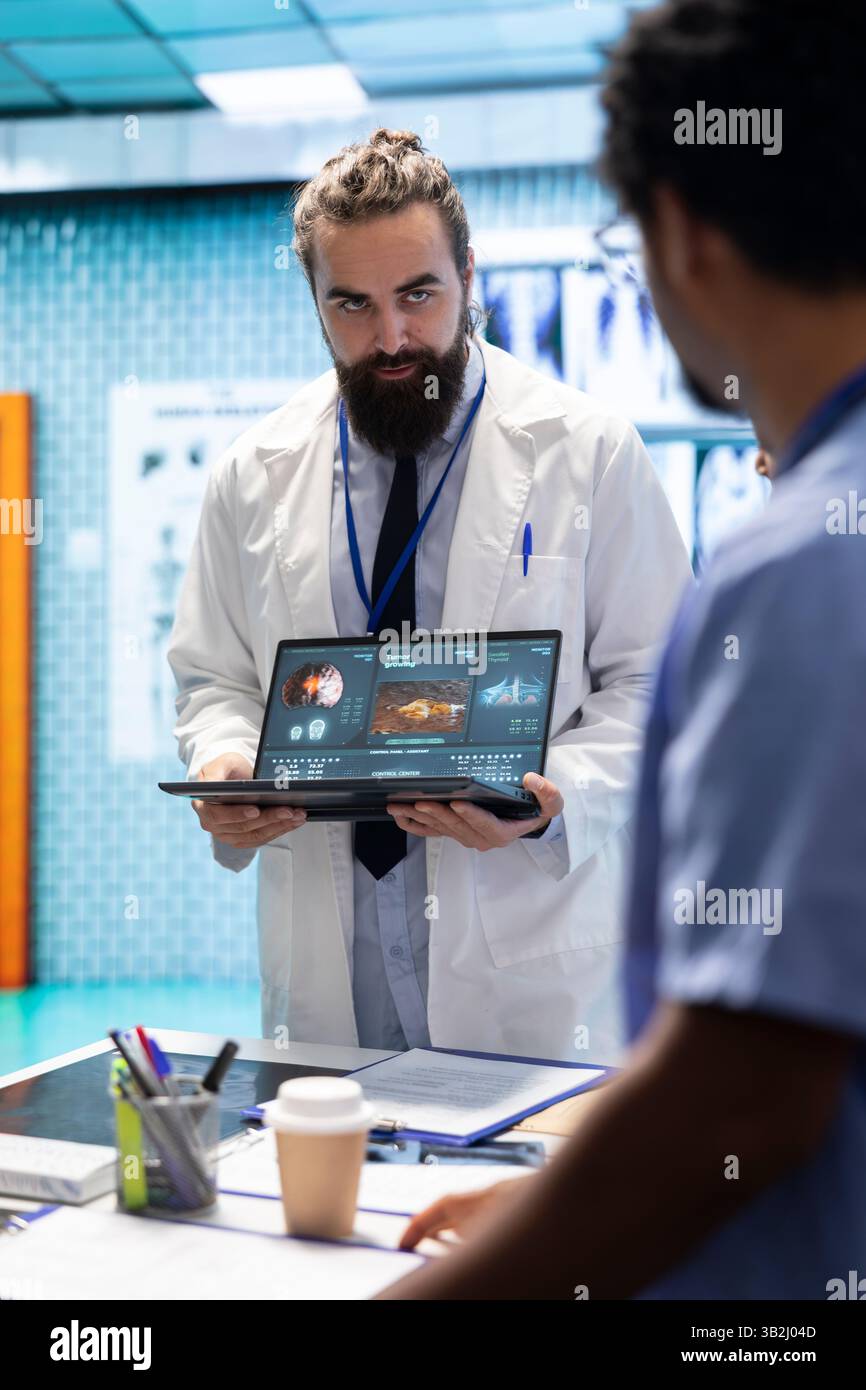 Neuroscience expert reviewing mri hi-res stock photography and images ...