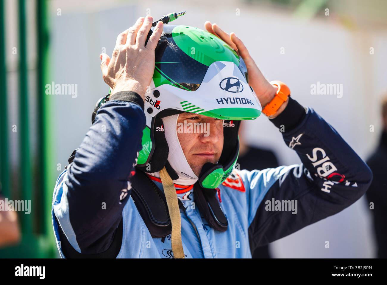 Las Palmas, Espagne. 27th Apr, 2025. JARVEOJA Martin, Hyundai I20 ...