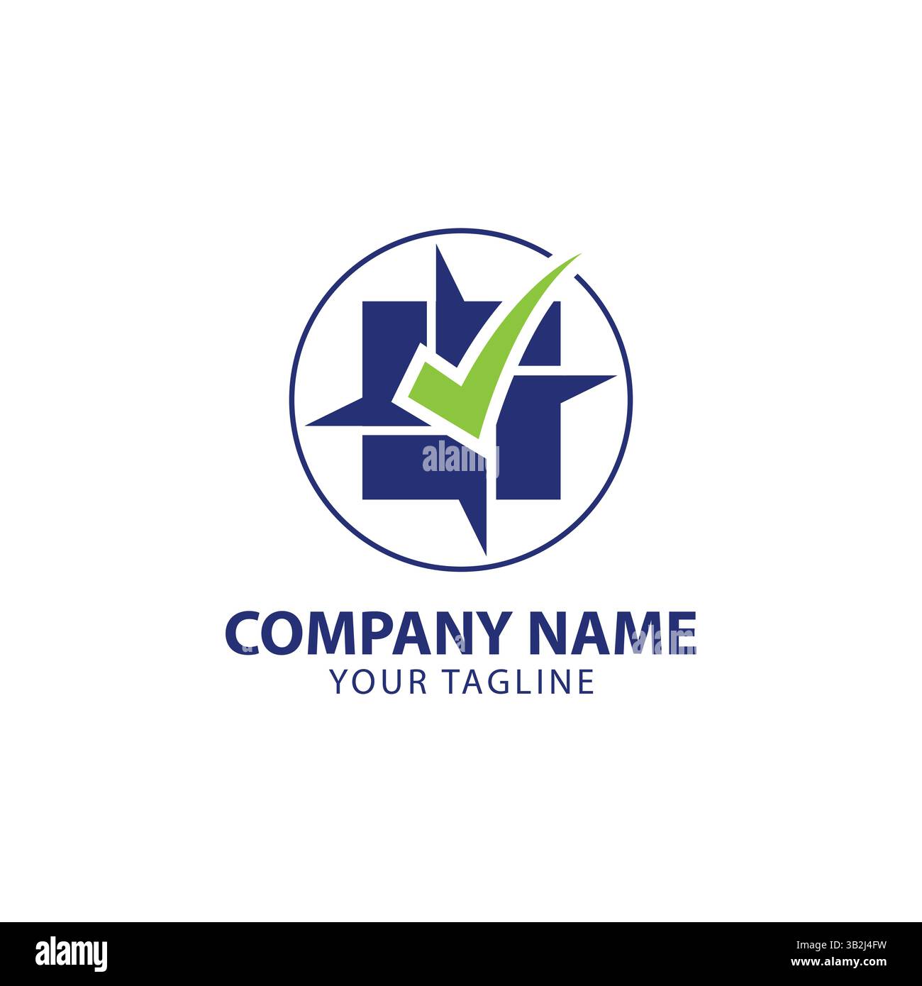 chart in side circle with check mark for accounting stock market ...