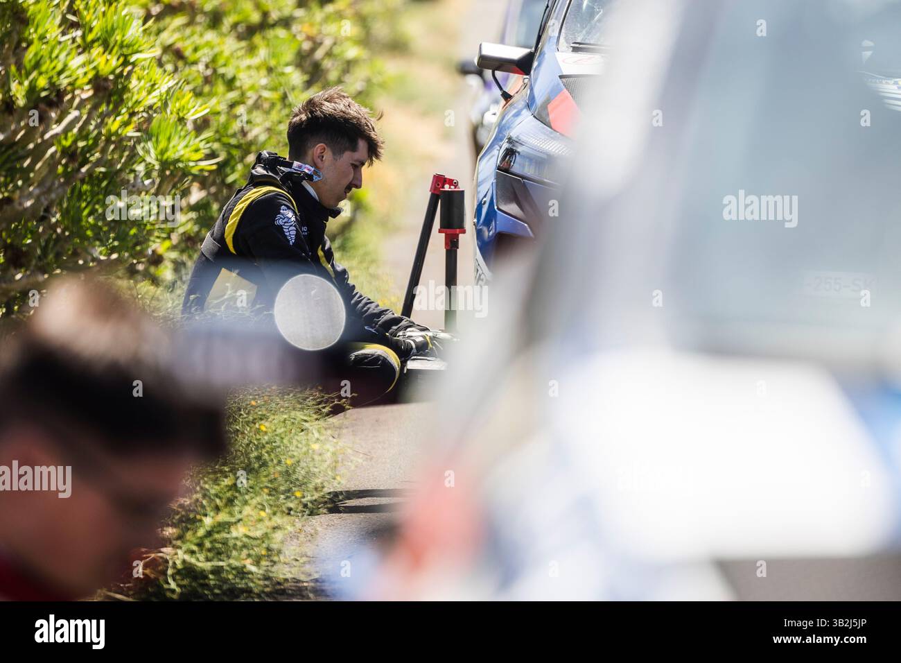 Las Palmas, Espagne. 27th Apr, 2025. PELAMOURGUES Arthur, Renault Clio ...