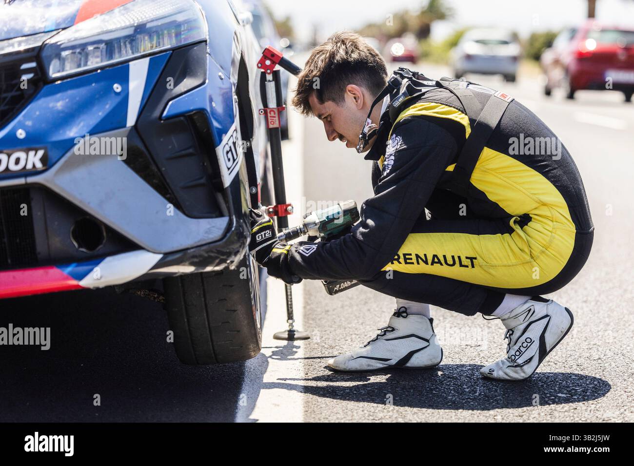 Las Palmas, Espagne. 27th Apr, 2025. PELAMOURGUES Arthur, Renault Clio ...