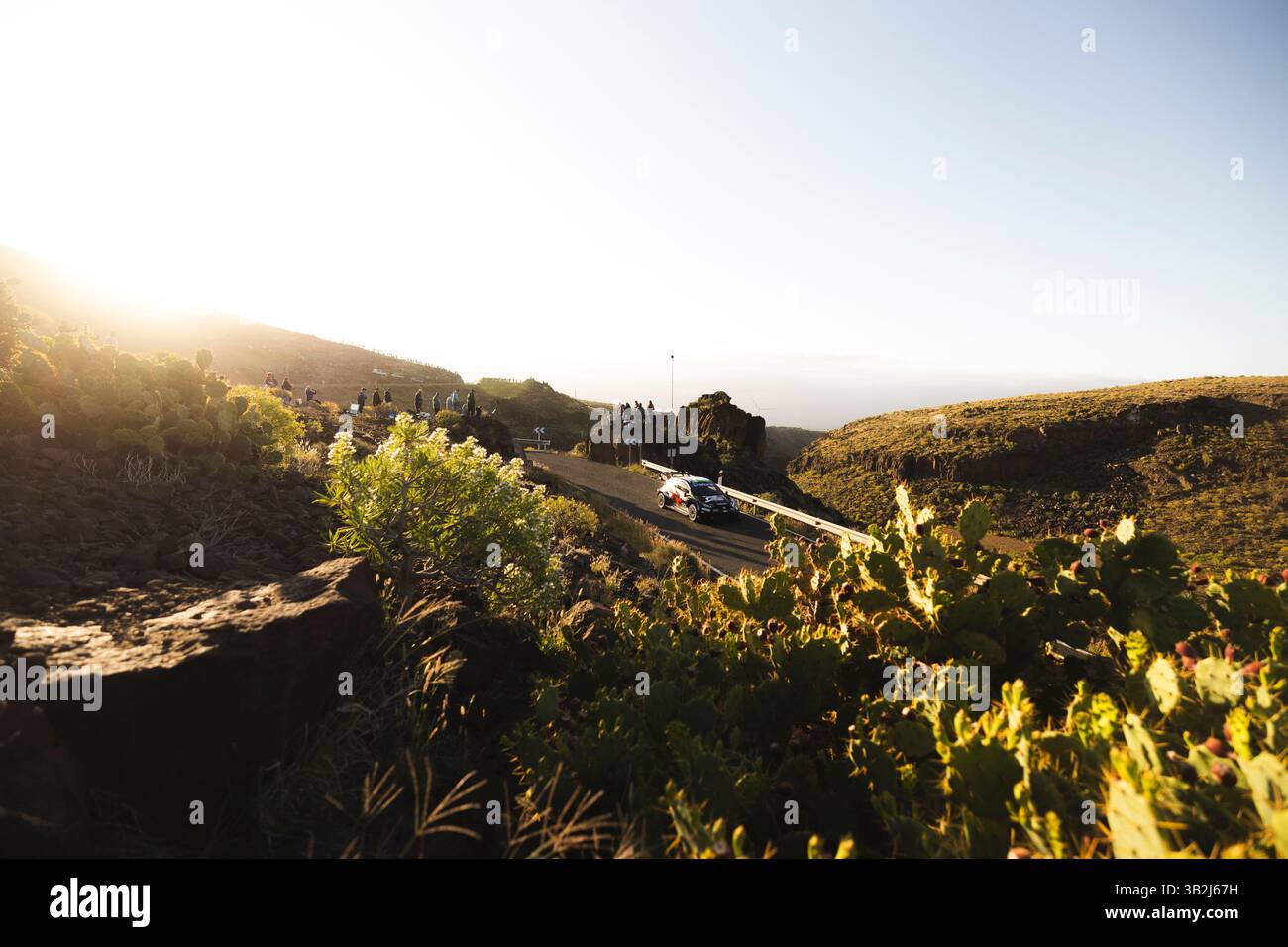 Las Palmas, Espagne. 27th Apr, 2025. 33 Elfyn EVANS, Scott MARTIN ...