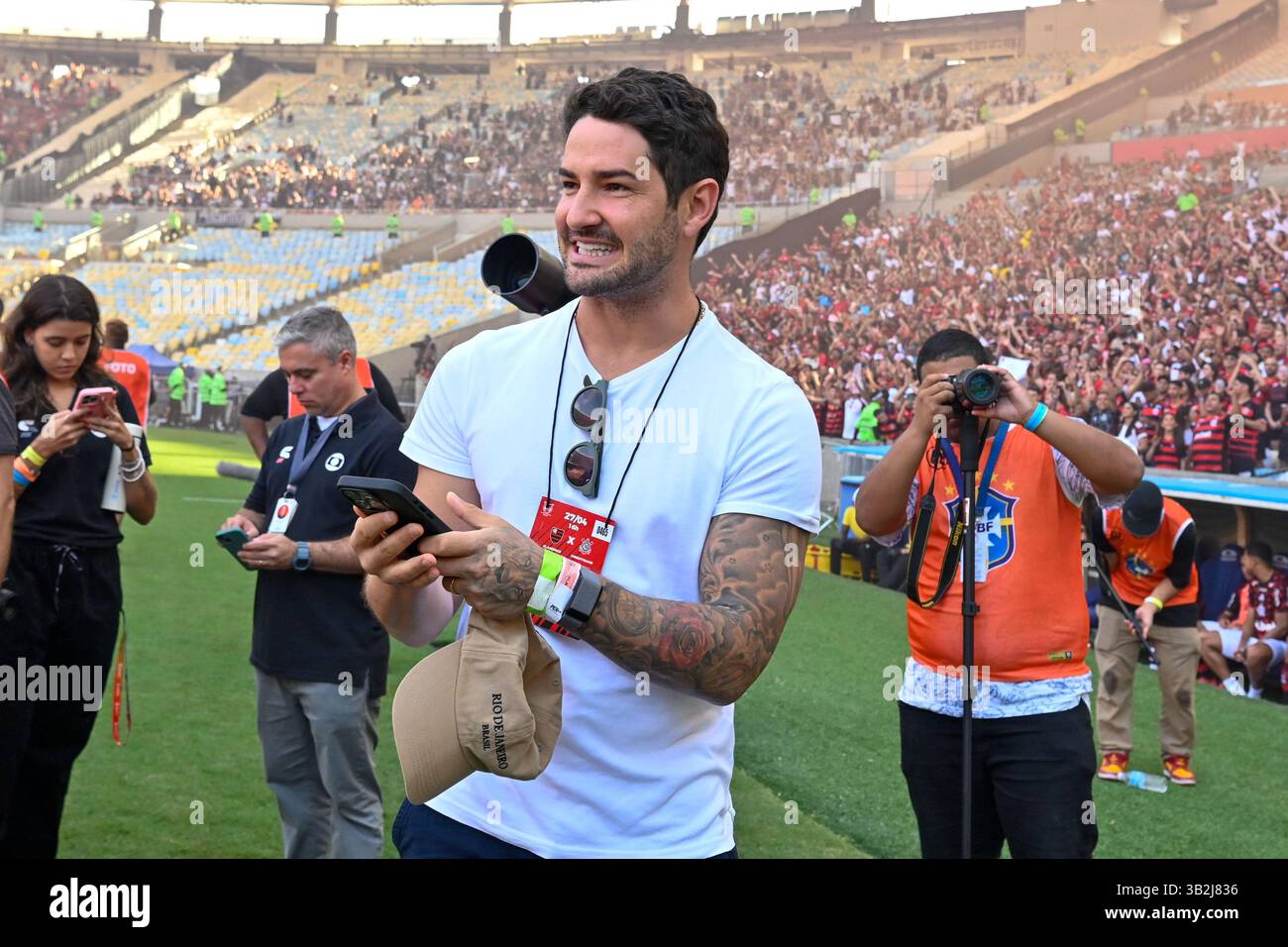 Rio De Janeiro, Brazil. 27th Apr, 2025. Alexandre Pato during Flamengo ...